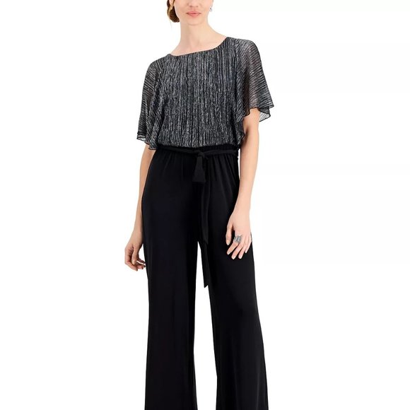connected apparel | Pants & Jumpsuits | Connected Metallic Shimmer ...